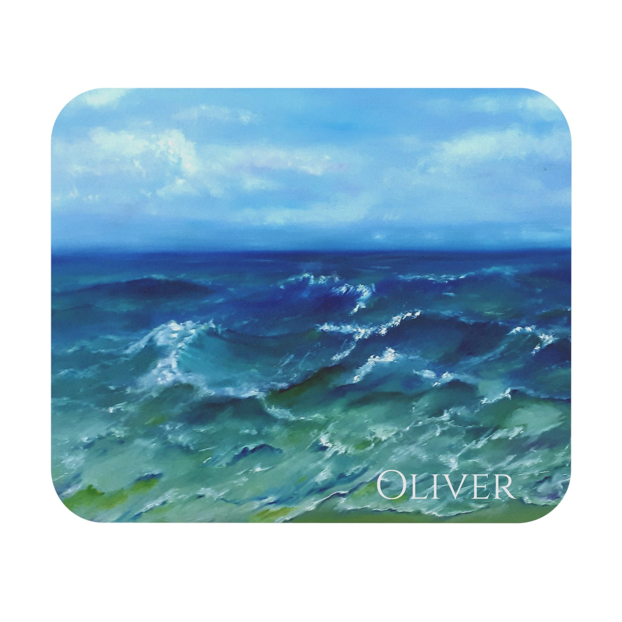 Custom Mouse Pad Ocean Mouse Pad Seascape Desk Mat - Etsy