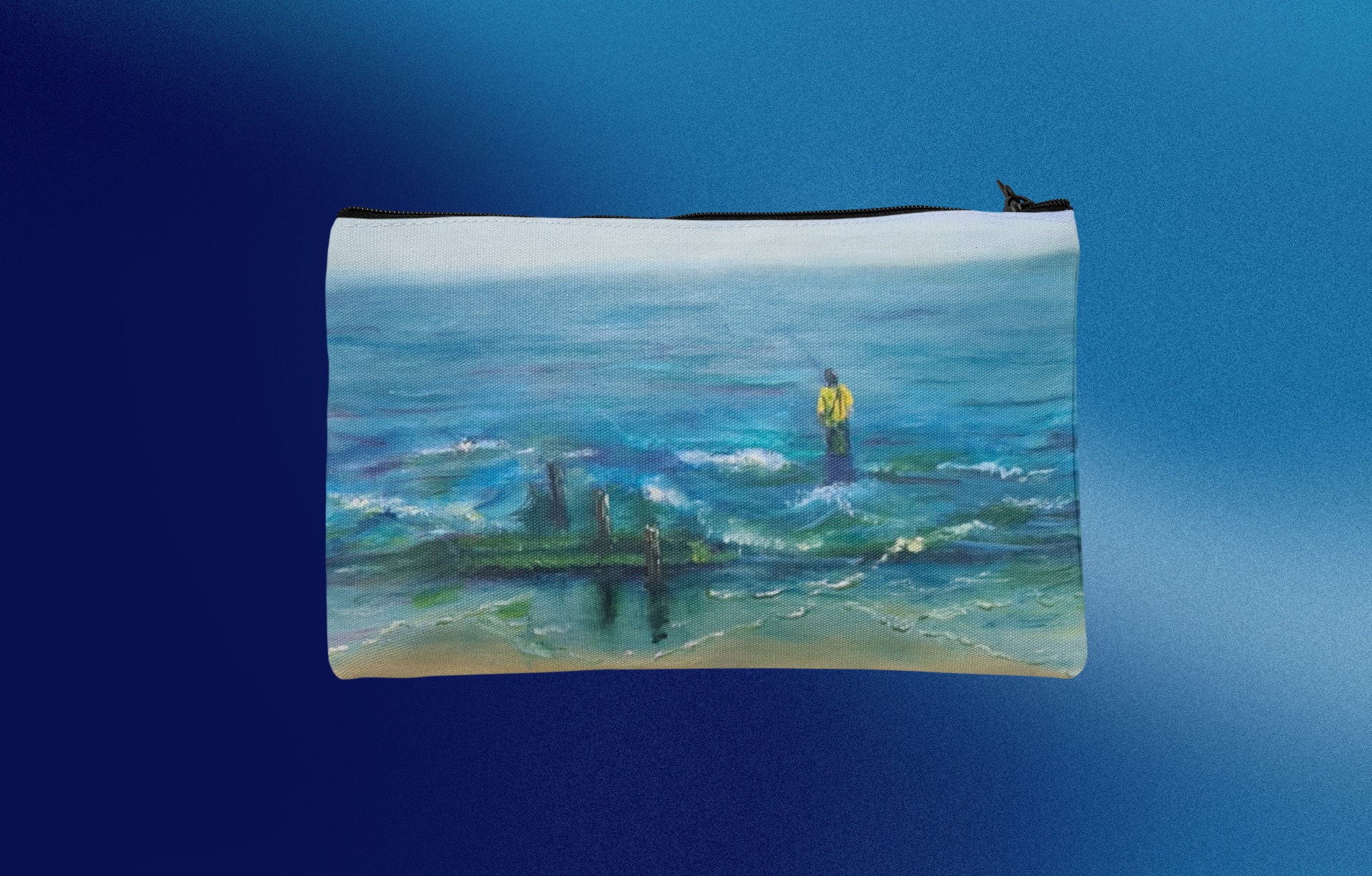 Lone Fisherman Custom Accessory Pouch Jaffa Fisherman Personal ...