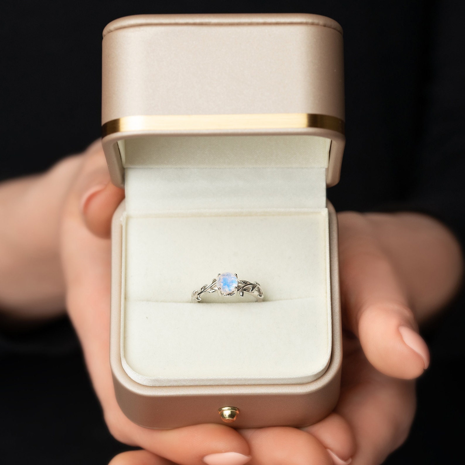 Engagement Promise Ring Woman's Engagement Ring Promise - Etsy