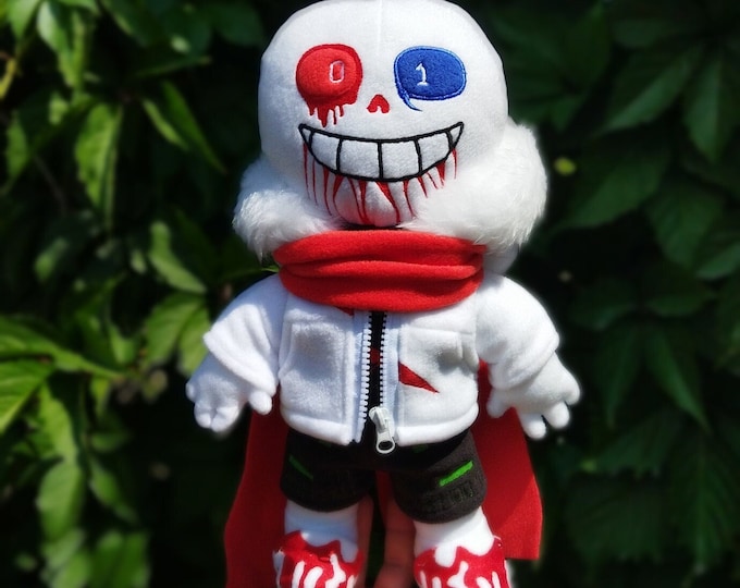Undertale.fatal Error Sans. Plush Toy. Size 15 Inch - Etsy