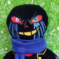 Geno Sans Plush, Au Aftertale, Undertale Plush, Aftertale Plush, Sans ...