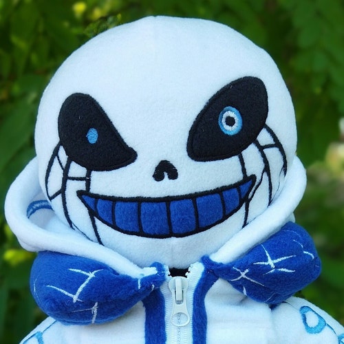 Undertale. Sans Error. Large Plush Toy. Size 14 Inch - Etsy Finland