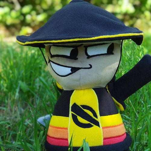 FNF Banjex and Bamburai Plush FNF Banjex Crochet Plush - Etsy Israel
