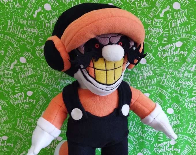Plush to Order. Emperor M. Mario Exe . Mario's Madness. Large Plush Toy ...