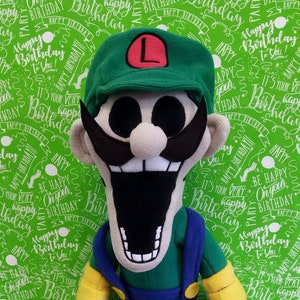 Plush to Order. Mr.l Exe. Mario Exe. Mario's Madness. Large Plush Toy ...