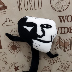 Dark Troll Face. Trollface. the Trollge Incidents. Large Plush Toy ...