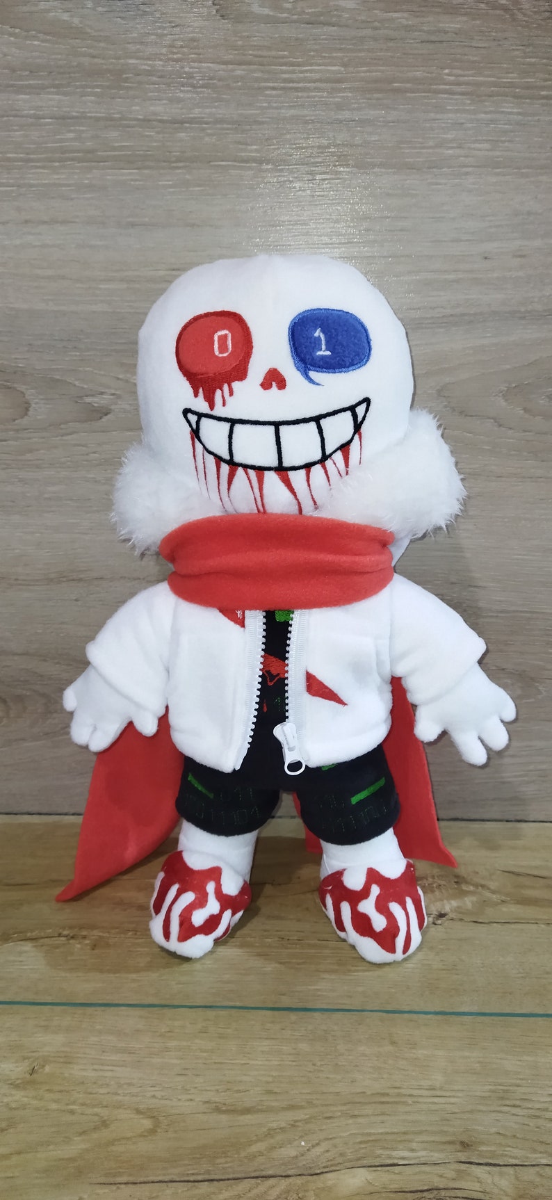 Undertale.fatal Error Sans. Plush Toy. Size 15 Inch - Etsy