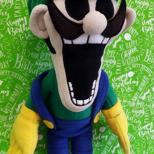 Plush to Order. Mr.l Exe. Mario Exe. Mario's Madness. Large Plush Toy ...