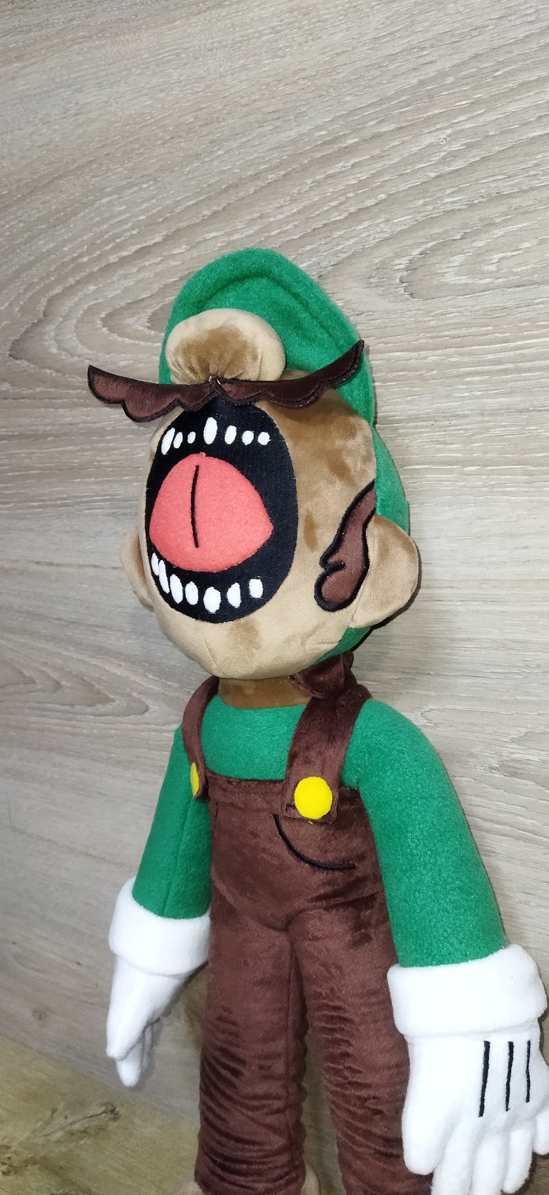Plush to Order. PS 135. Mario Exe . Mario's Madness. Large - Etsy