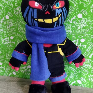 Sans Error 2. Undertale. Large Plush Toy. Size 14 Inch - Etsy