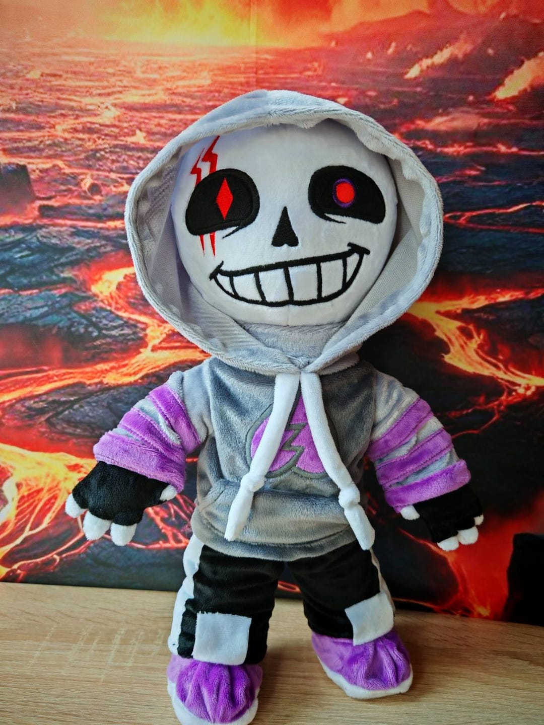 Scoundrel Sans. Undertale. Large Plush Toy. Size 15 Inch - Etsy