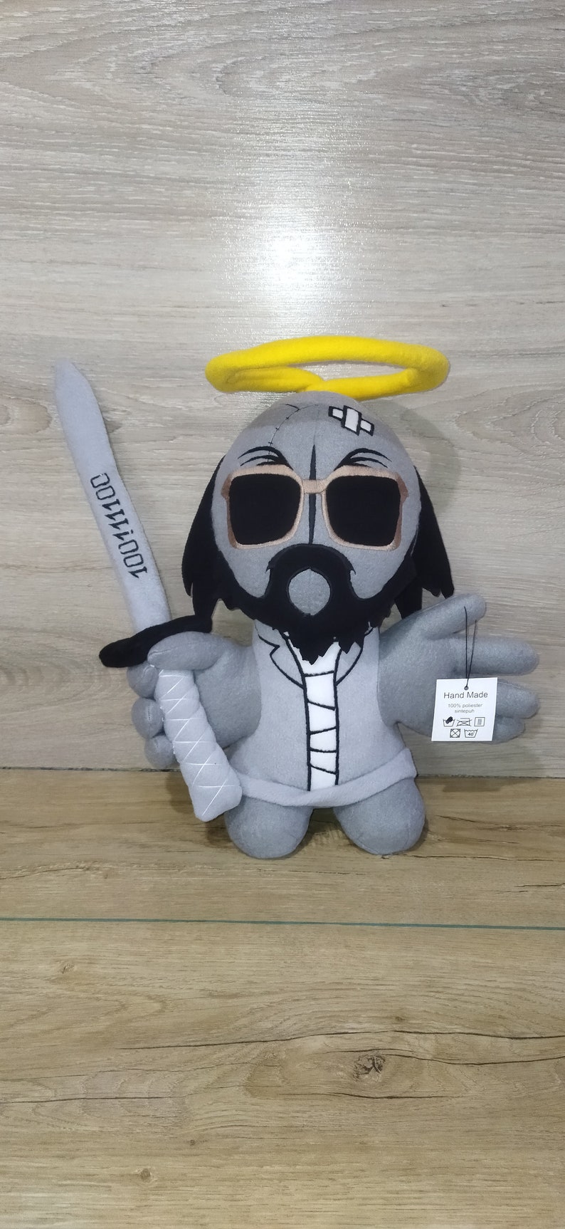 Jesus. Jebus. Madness Combat. Large Plush Toy. Size 13 Inch (32 Cm) - Etsy