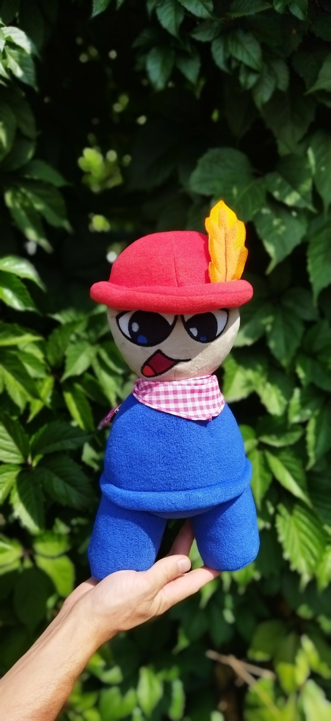 Bambom. FNF. Friday Night Funkin. Large Plush Toy. Size 13 Inch (35 Sm ...