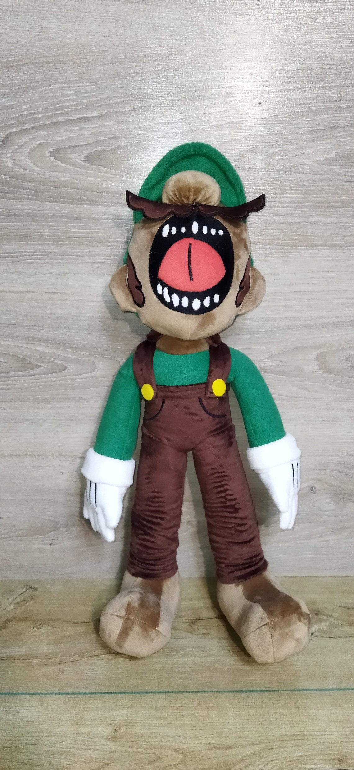 Plush to Order. PS 135. Mario Exe . Mario's Madness. Large - Etsy
