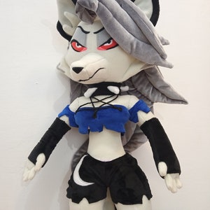Loona. Helluva Boss. Hazbin Hotel. Large Plush Toy. Size 26 Inch - Etsy ...