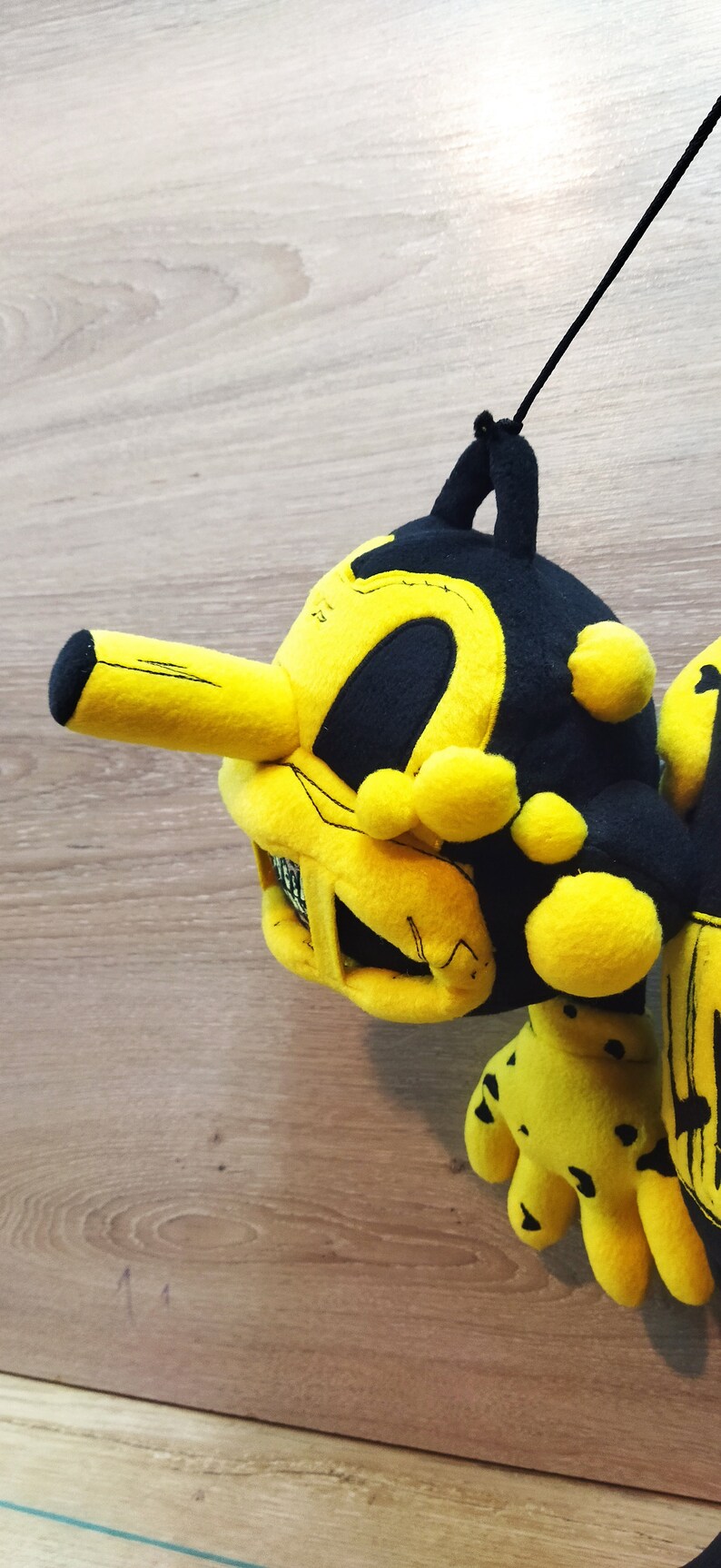 Fisher. Bendy and the Ink Machine. Large Plush Toy. Size 23 - Etsy