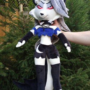 Loona. Helluva Boss. Hazbin Hotel. Large Plush Toy. Size 26 Inch - Etsy