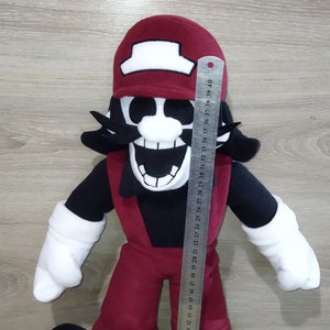 MX. Mario '85. FNF. Mario's Madness. Large Plush Toy. Size 19 Inch(50 ...