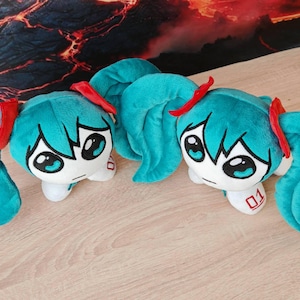 YIPPEE Hatsune Miku . Tbh. イッペイ. Plush Toy. Size 9 Inch (23 Sm) - Etsy