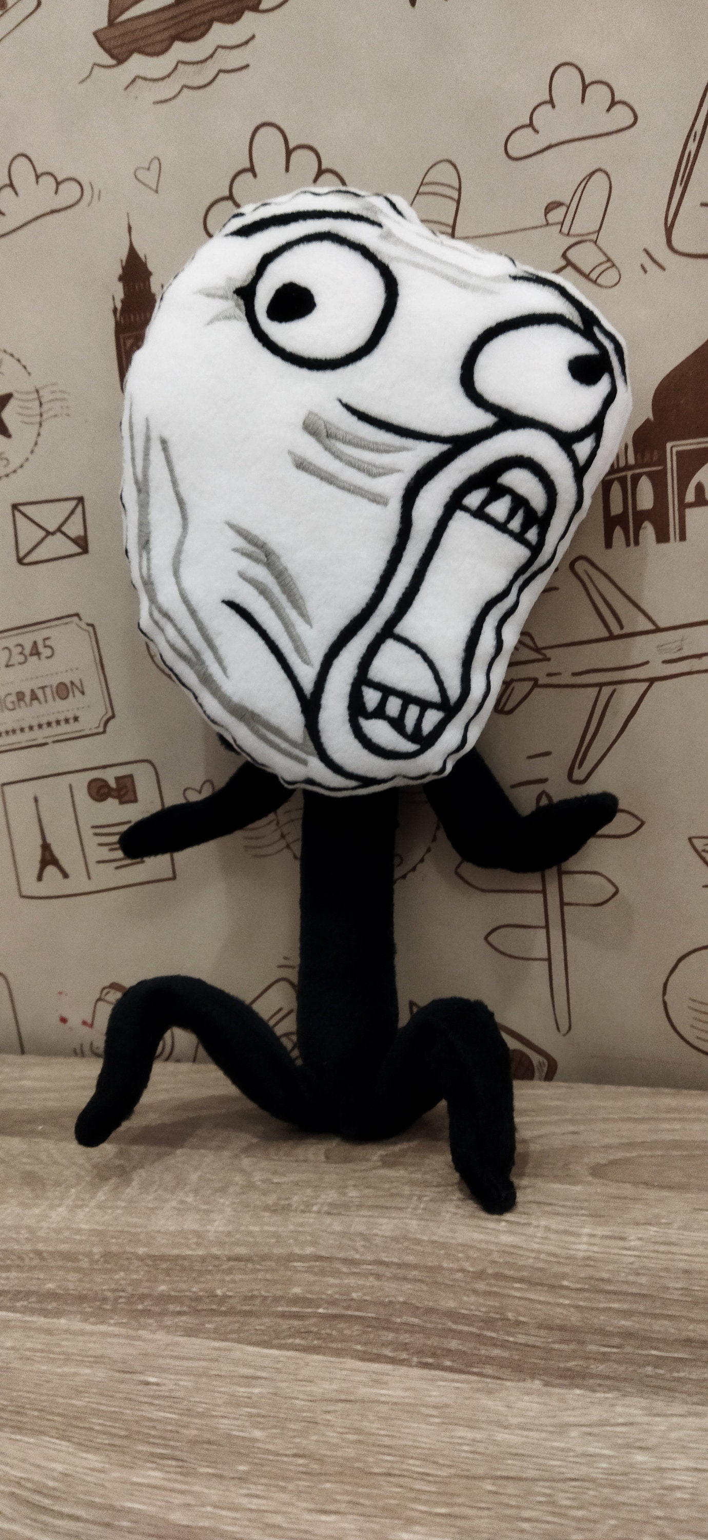 Trollface 157 40 Cm Plush Toy Troll Face Meme Internet, 54% OFF