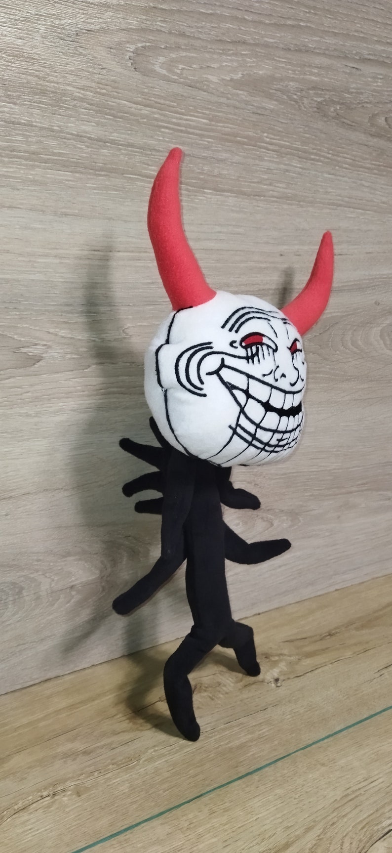 Trollface. the Devil Phase 1. the Trollge Incidents. Large - Etsy UK