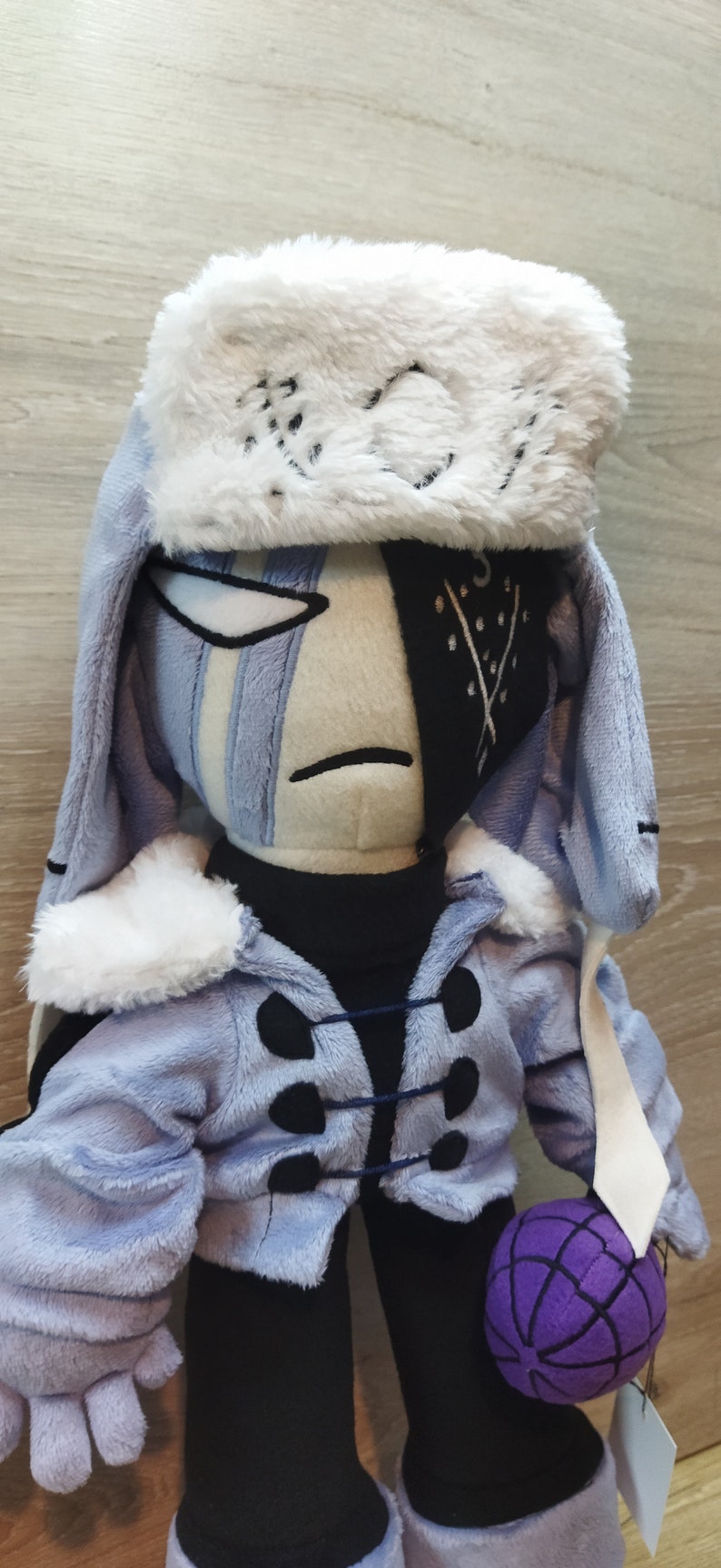 Ruv. FNF. Friday Night Funkin. Large plush toy. Size 20 inch - Etsy.de