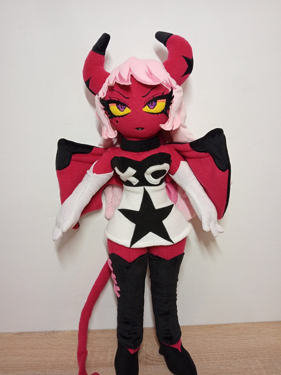 Verosika Mayday. Helluva Boss. Hazbin Hotel. Large Plush Toy. Size 24 ...