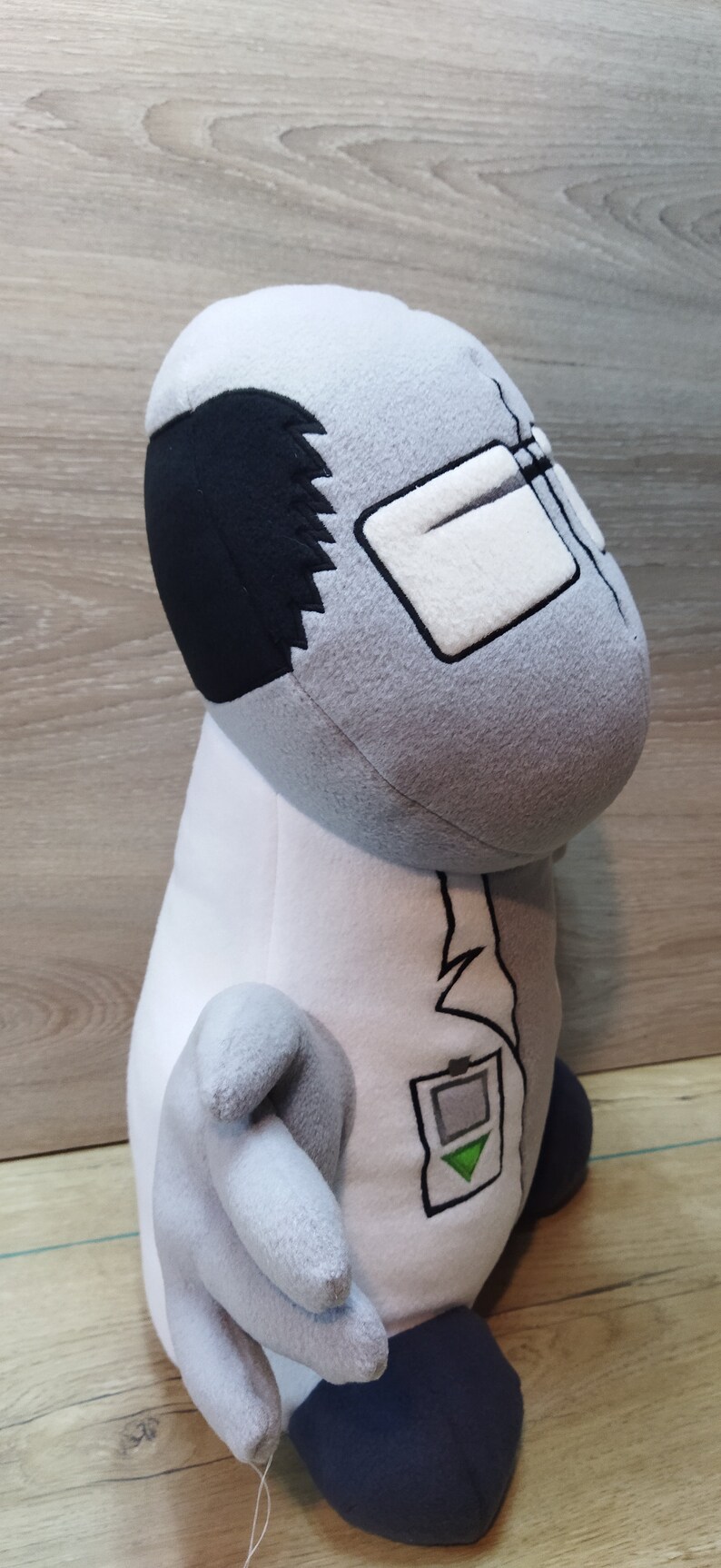 Madness Combat. Dr. Hofnarr. Large plush toy. Size 18 inch | Etsy