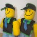 Roblox. Avatar. Cashier. Large Plush Toy. Size 18 Inch - Etsy