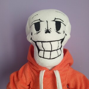 Underswap Papyrus. Undertale. Large Plush Toy. Size 17 Inch - Etsy