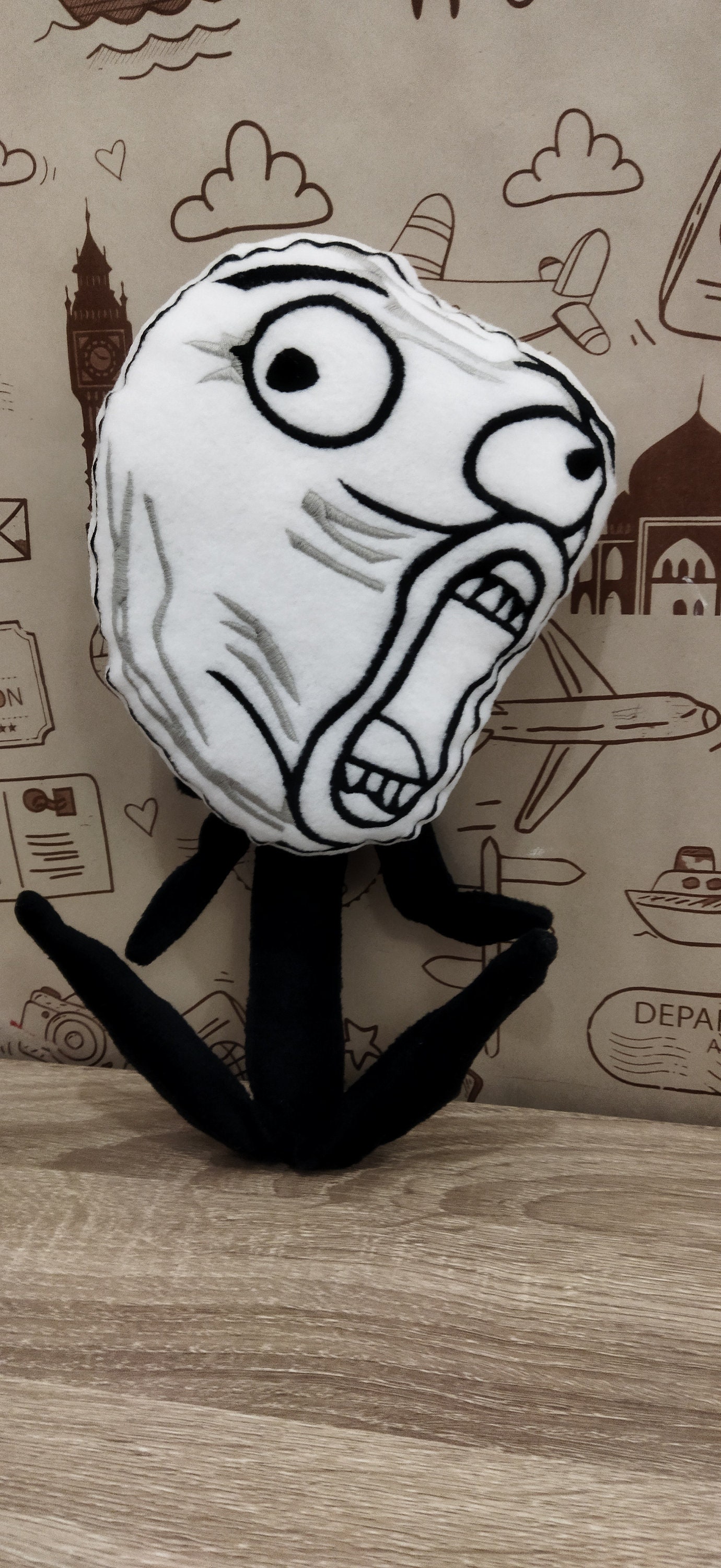 Cara de troll LoL. Los incidentes trollge. Juguete de peluche - Etsy México