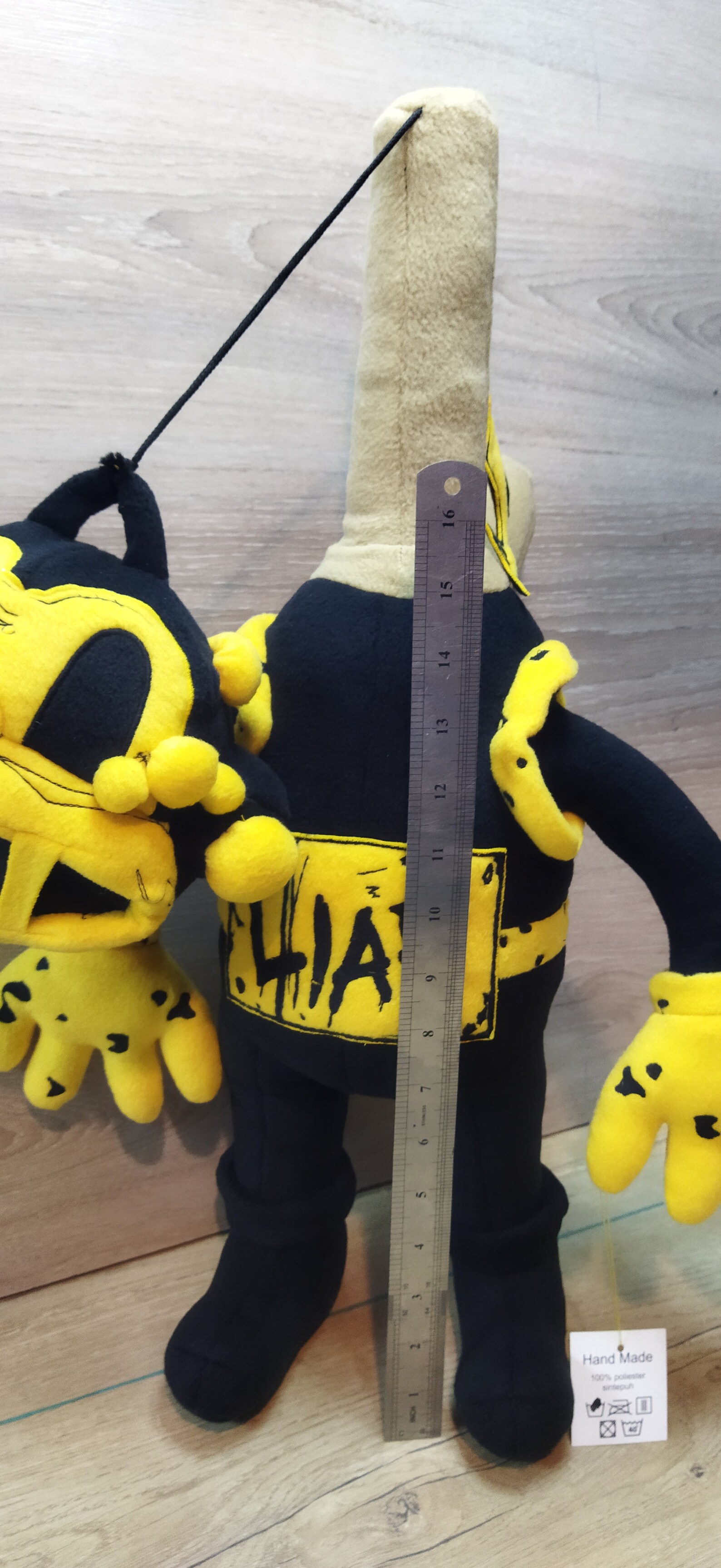 Fisher. Bendy and the Ink Machine. Large Plush Toy. Size 23 - Etsy