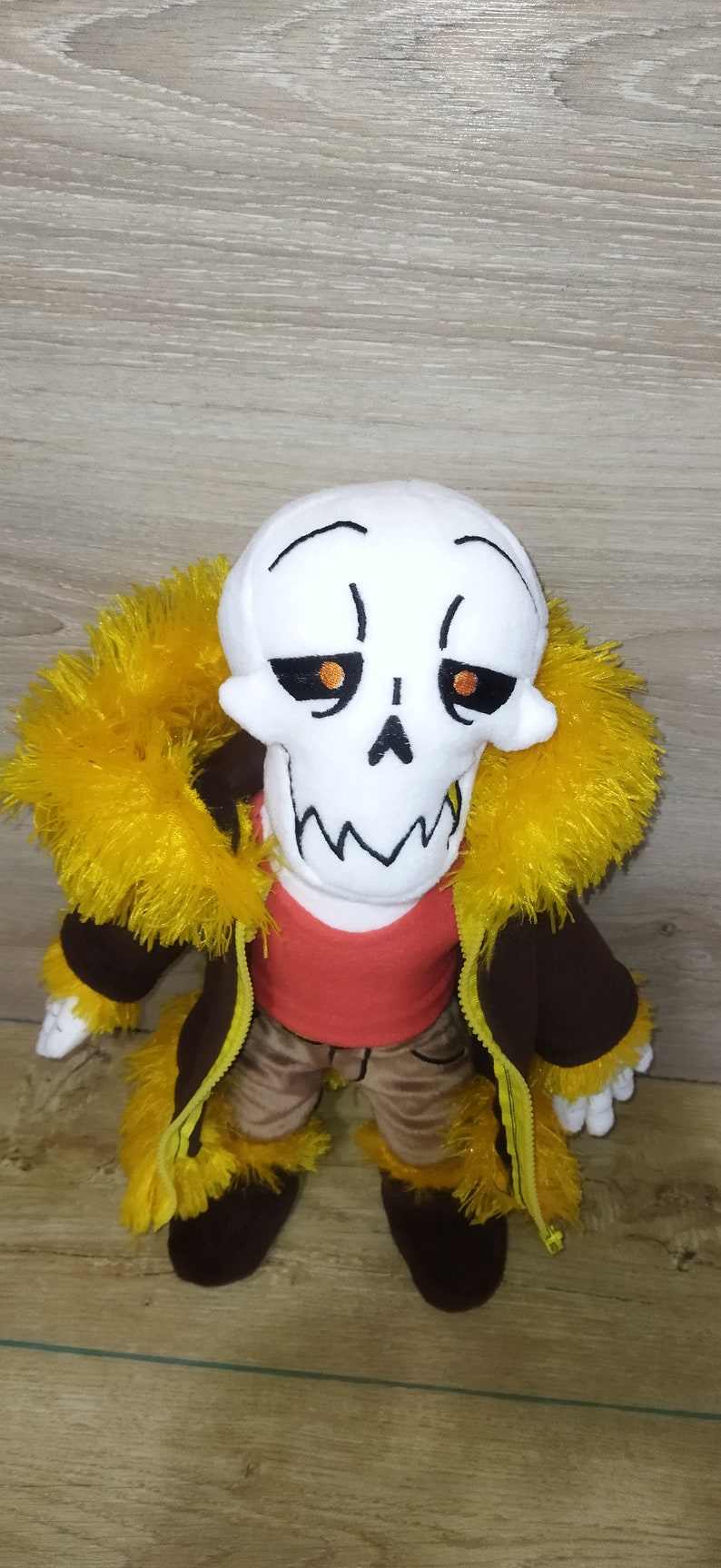 Papyrus From Swapfell Red. Undertale. Large Plush Toy. Size 16 Inch - Etsy