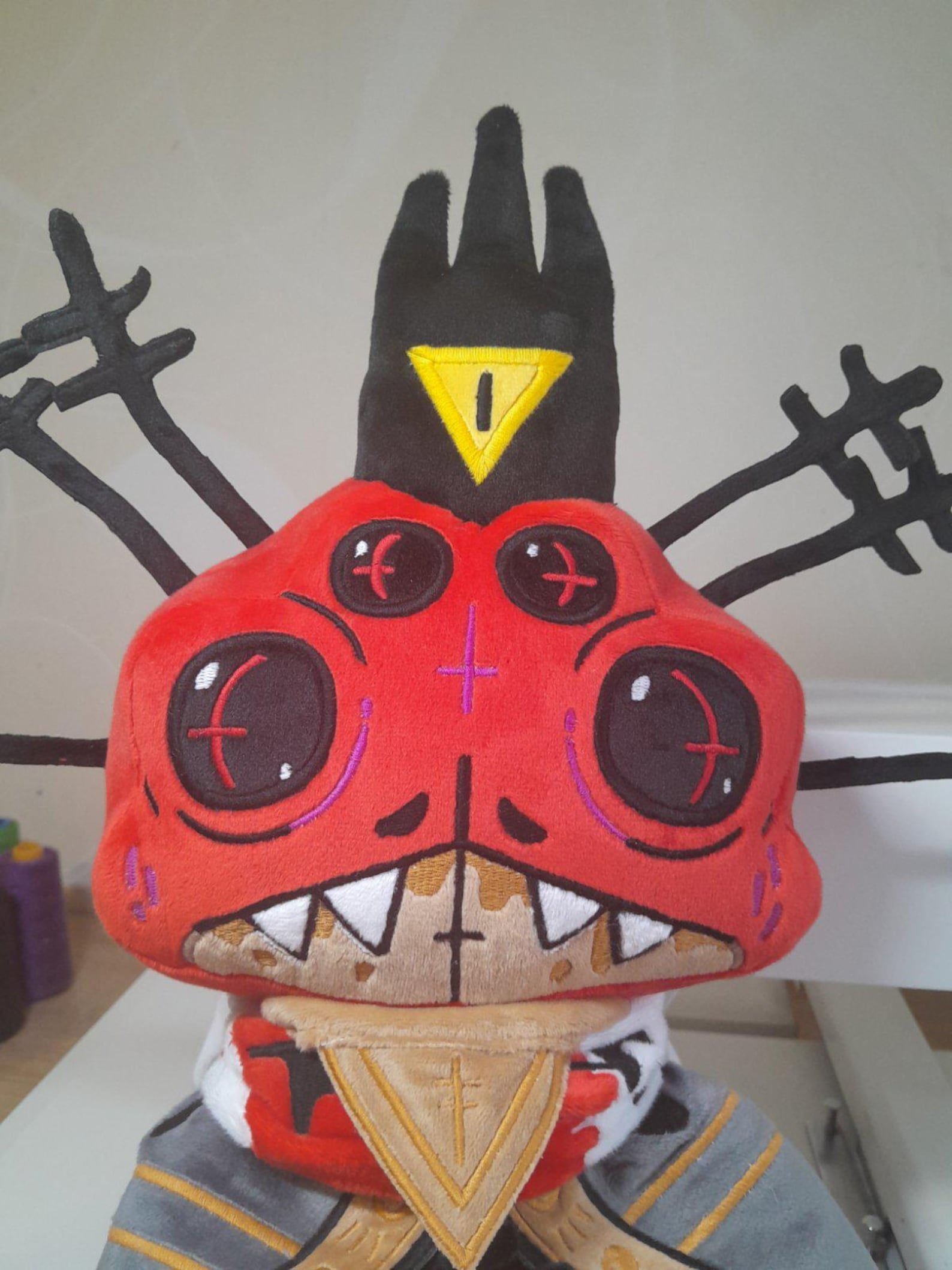 Heket. Cult of the Lamb. Plush Toys to Order. 15 Inch (38 Sm) - Etsy