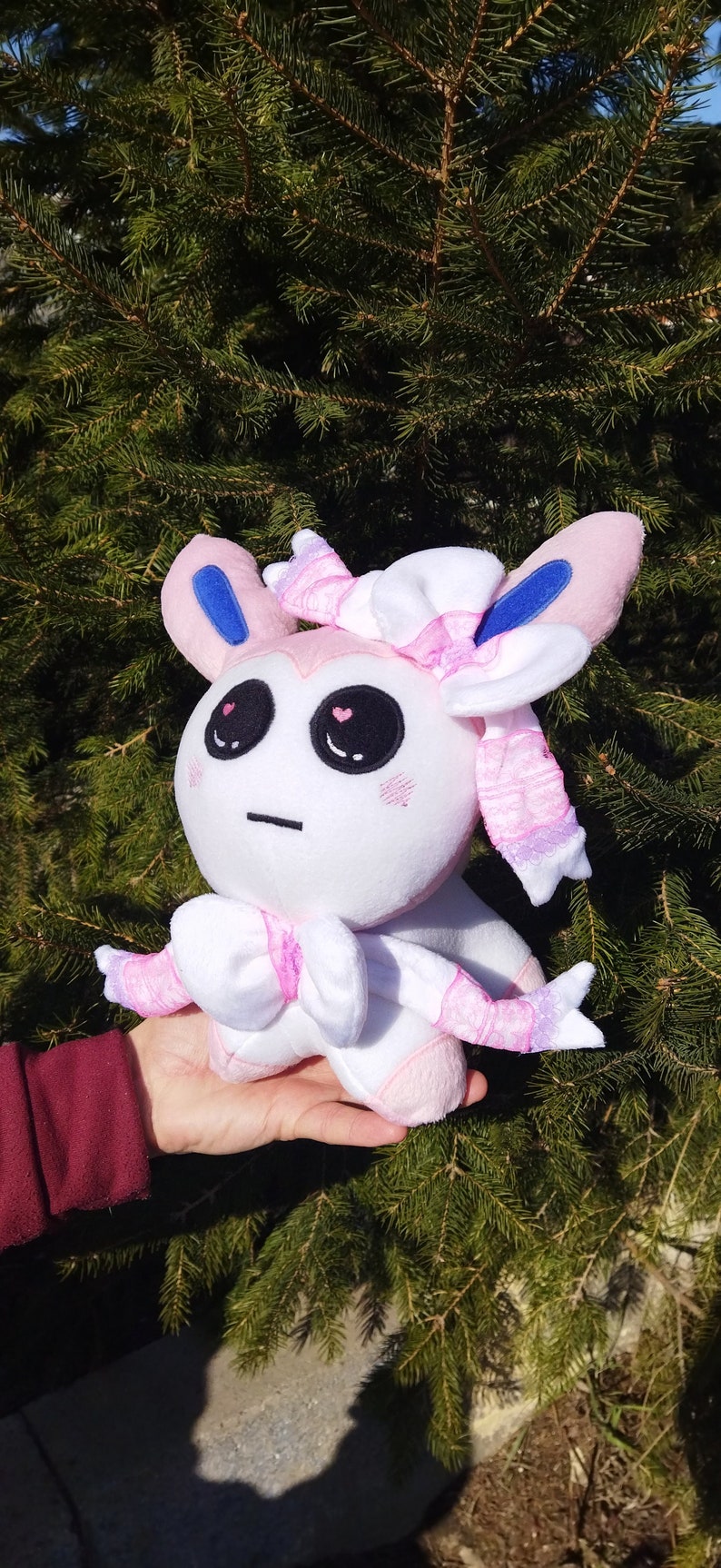 Yippee Sylveon . Tbh. イッペイ. Plush Toy. Ready to Ship. Size - Etsy