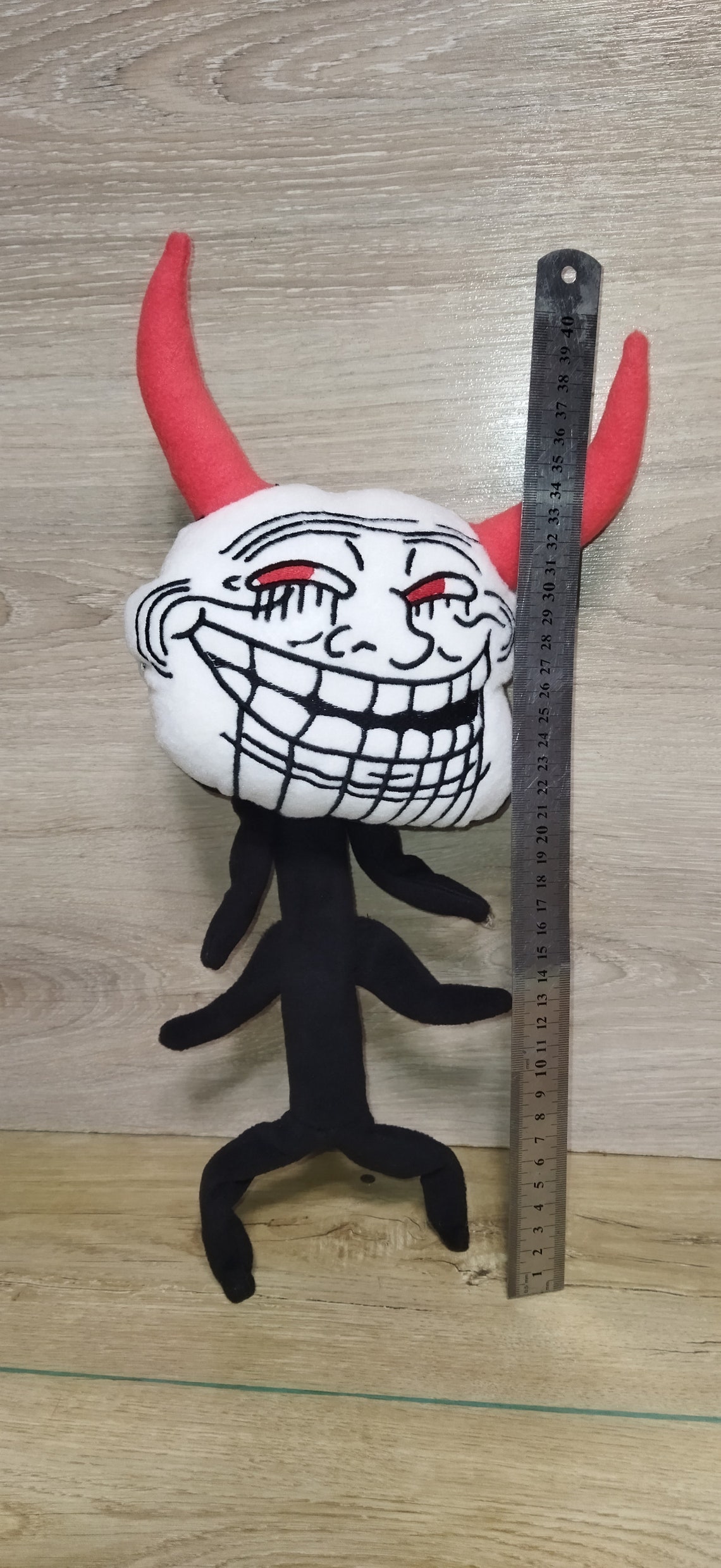 Trollface. the Devil Phase 1. the Trollge Incidents. Large - Etsy UK