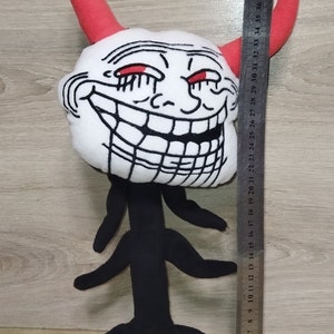 Trollface. the Devil Phase 1. the Trollge Incidents. Large Plush Toy ...
