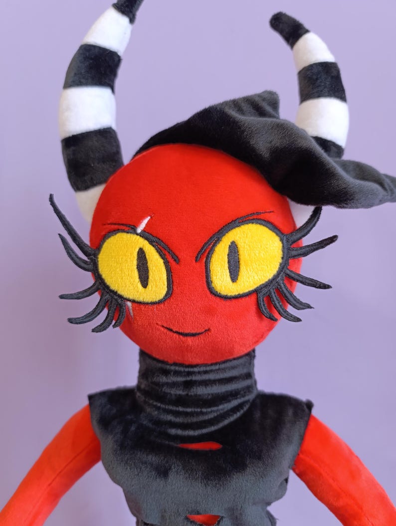 Sallie May. Helluva Boss. Hazbin Hotel. Large Plush Toy. Size 25 Inch ...