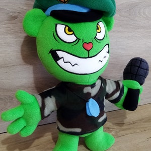 Flippy. FNF. Friday Night Funkin. Large Plush Toy. Size 13 Inch 34 Sm ...