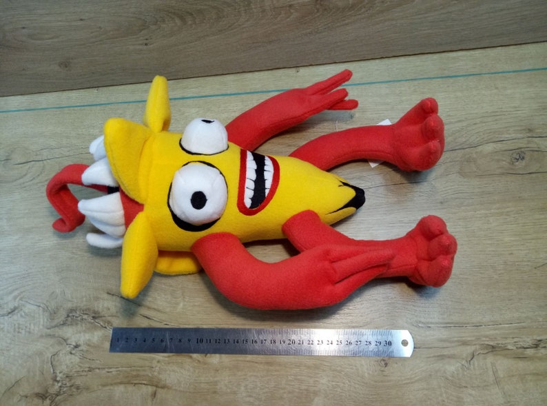 Banana Eater. Large Plush Toy. SCP Trevor Henderson. Size 14 | Etsy