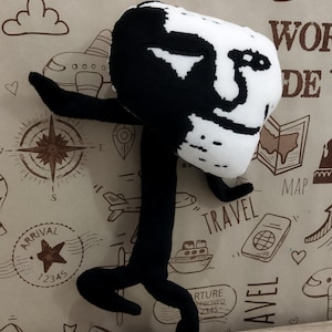 Dark Troll Face. Trollface. the Trollge Incidents. Large Plush Toy ...