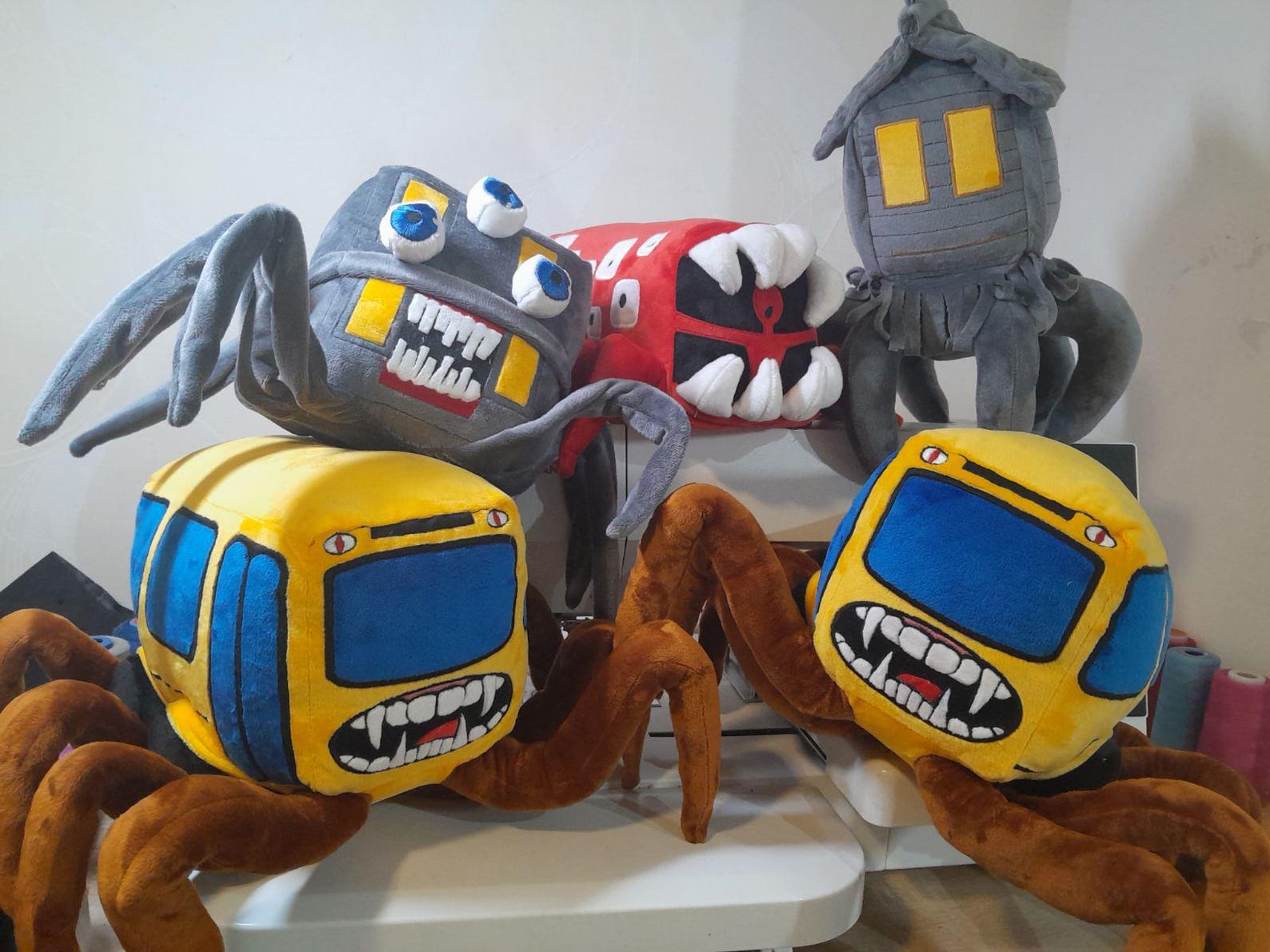 Living Building. Large Plush Toy. SCP Trevor Henderson. Garrys Mod - Etsy