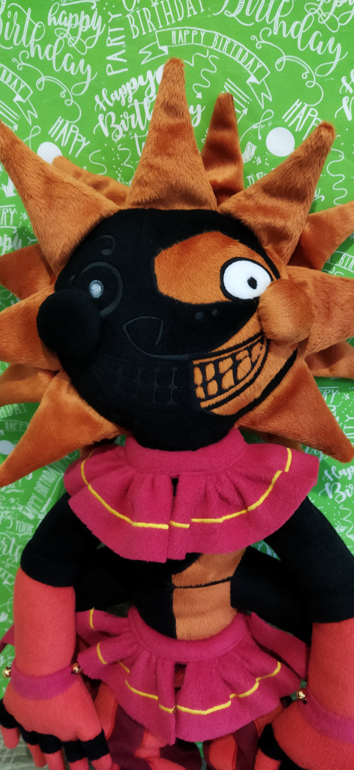 Eclipse 2. FNAF. Sun Daycare Attendant Sundrop. Large Plush Toy. Size ...