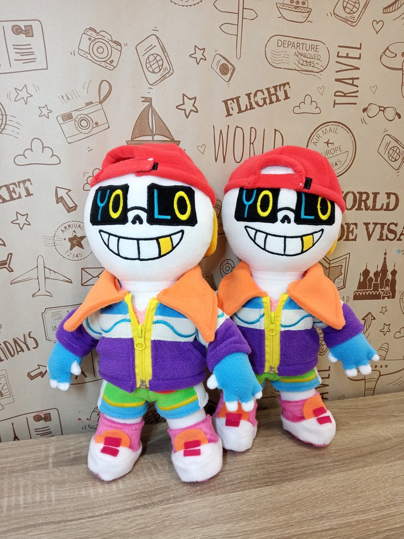 Fresh Sans. Undertale. Large Plush Toy. Size 15 Inch - Etsy
