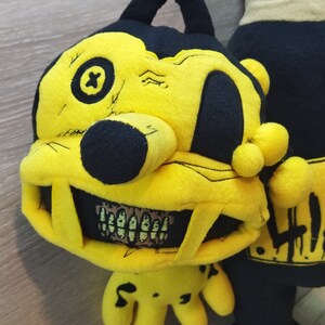 Fisher. Bendy and the Ink Machine. Large Plush Toy. Size 23 Inches - Etsy