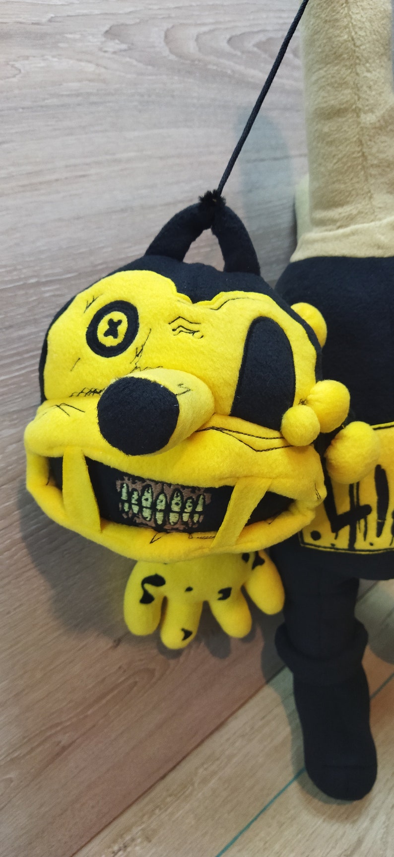 Fisher. Bendy and the Ink Machine. Large Plush Toy. Size 23 - Etsy