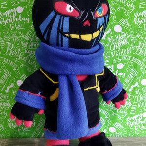 Sans Error 2. Undertale. Large Plush Toy. Size 14 Inch - Etsy