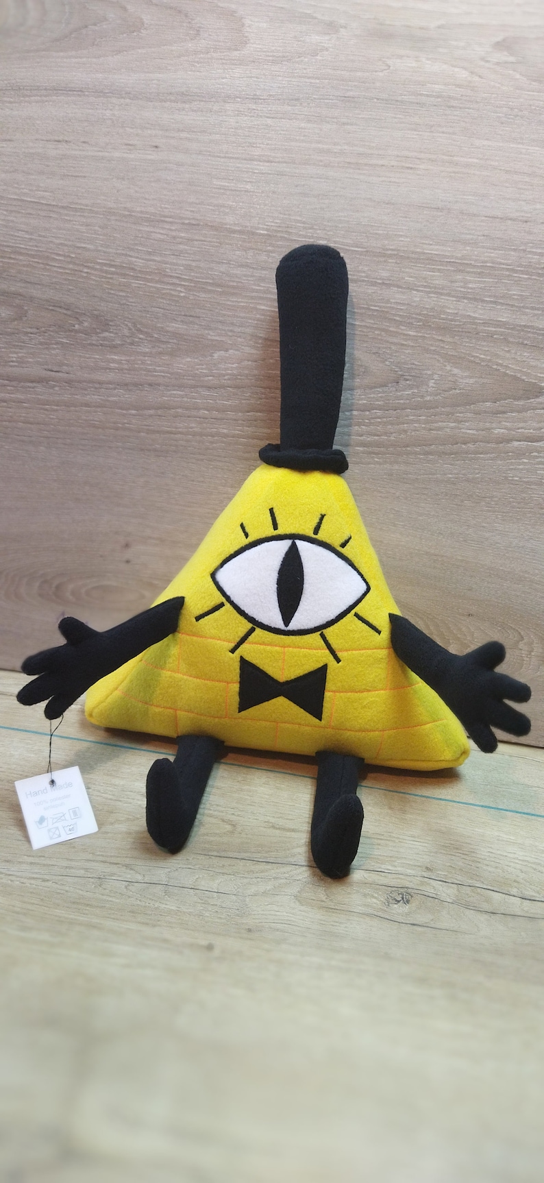 Bill Schiffer Yellow. Gravity Falls. Large Plush Toy. Size 12*10 Inches ...