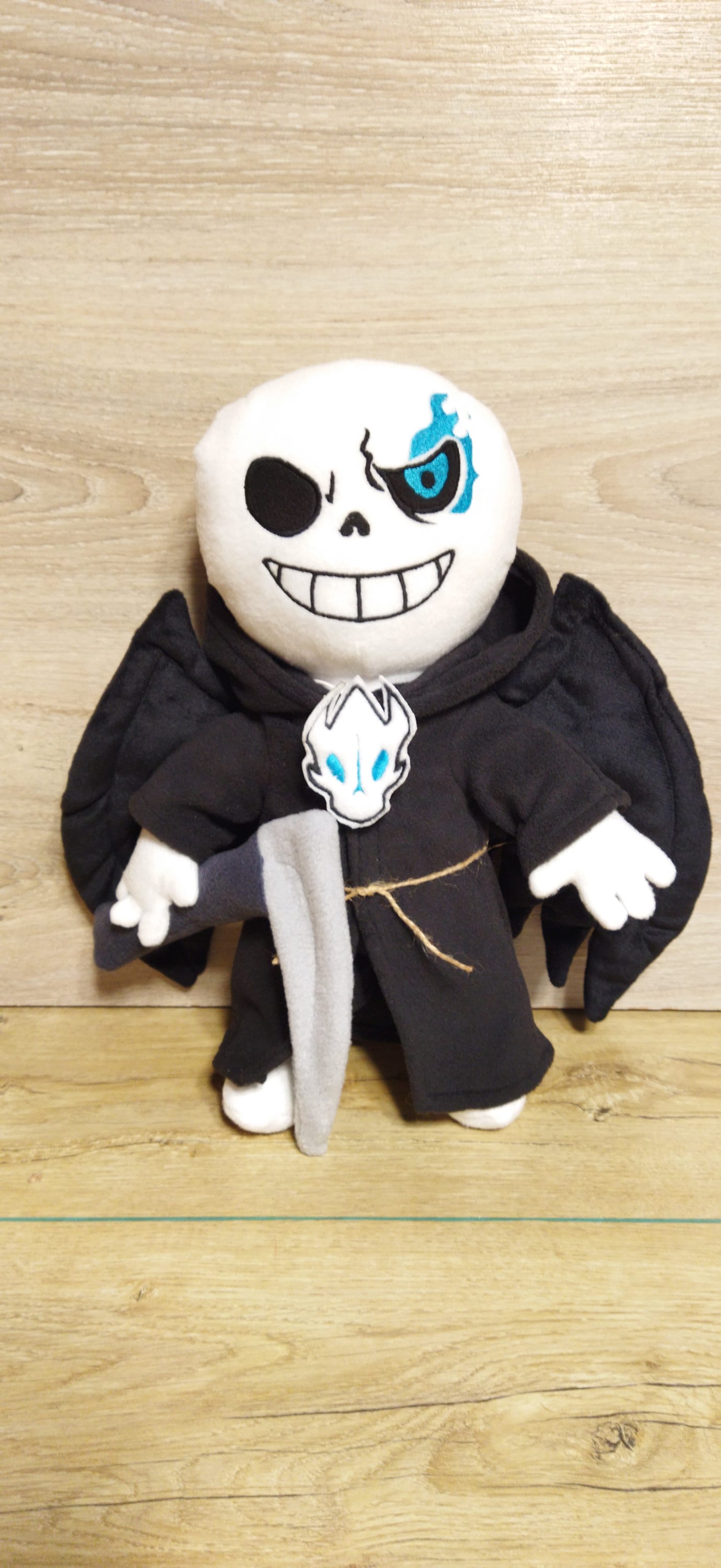 Reaper Sans. Undertale. Large Plush Toy. Size 14 Inch - Etsy