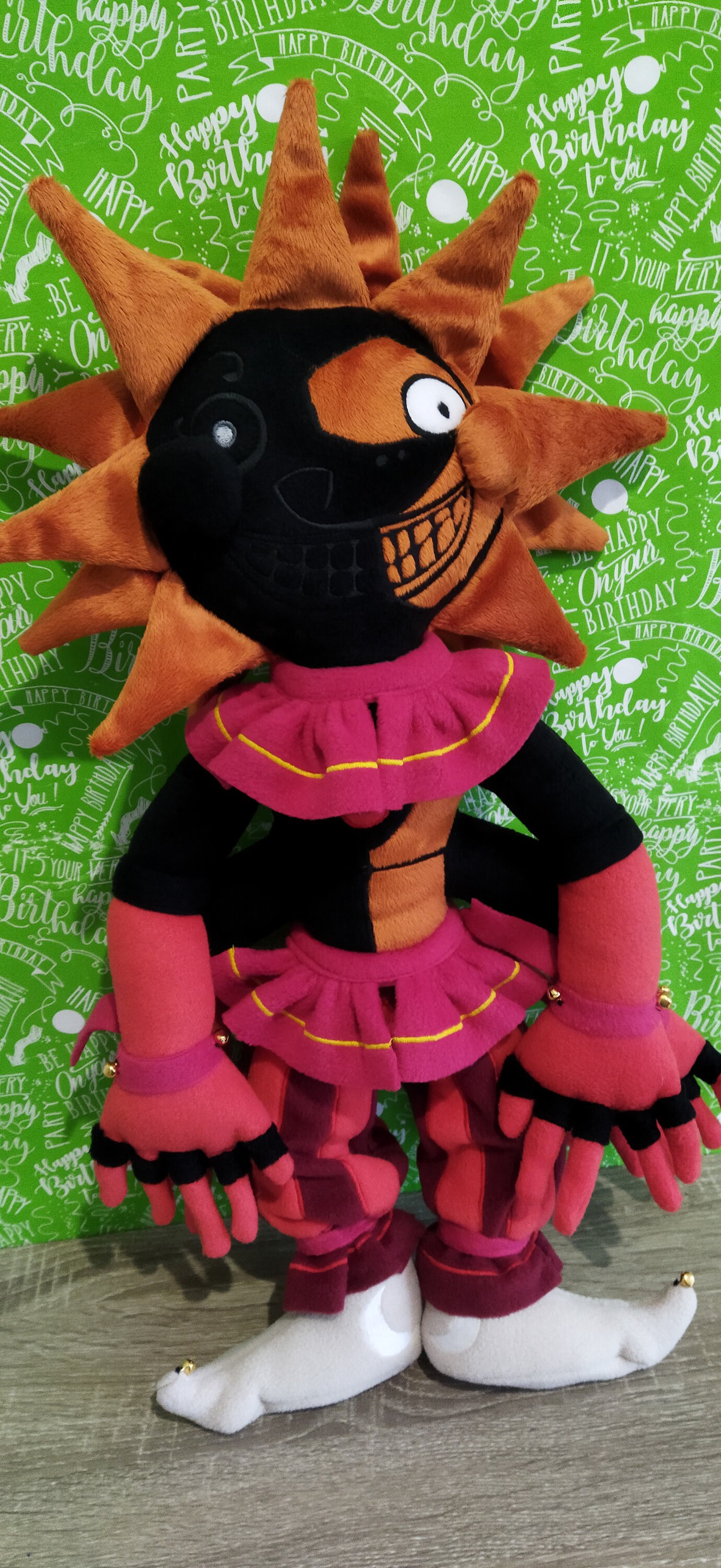 Eclipse 2. FNAF. Sun Daycare Attendant Sundrop. Large Plush Toy. Size ...